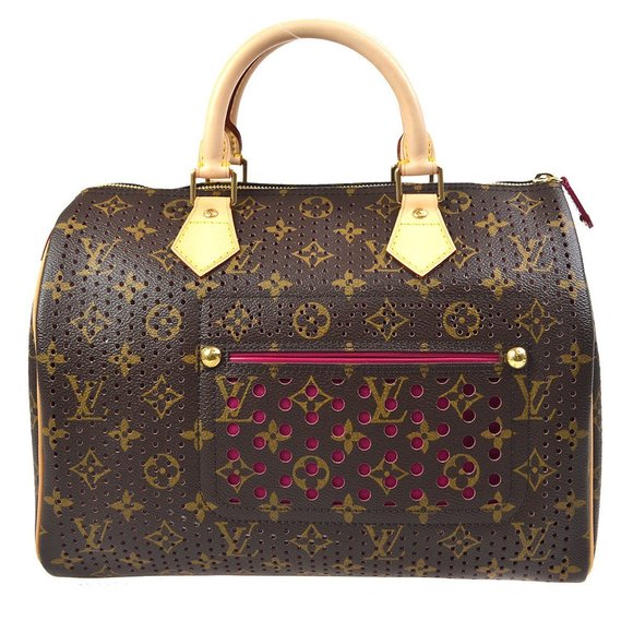 Louis Vuitton | Bags | Louis Vuitton 206 Speedy 30 Monogram Perfo M9580 ...
